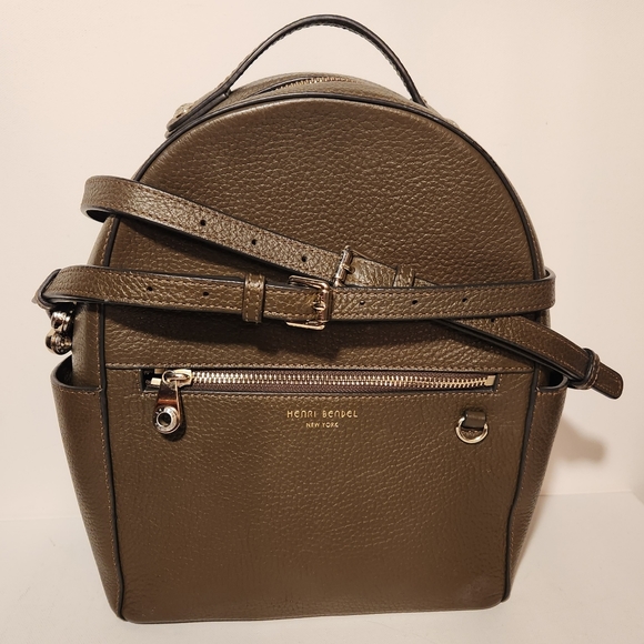 henri bendel | Bags | Henri Bendel Brown Tan Backpack Bag | Poshmark